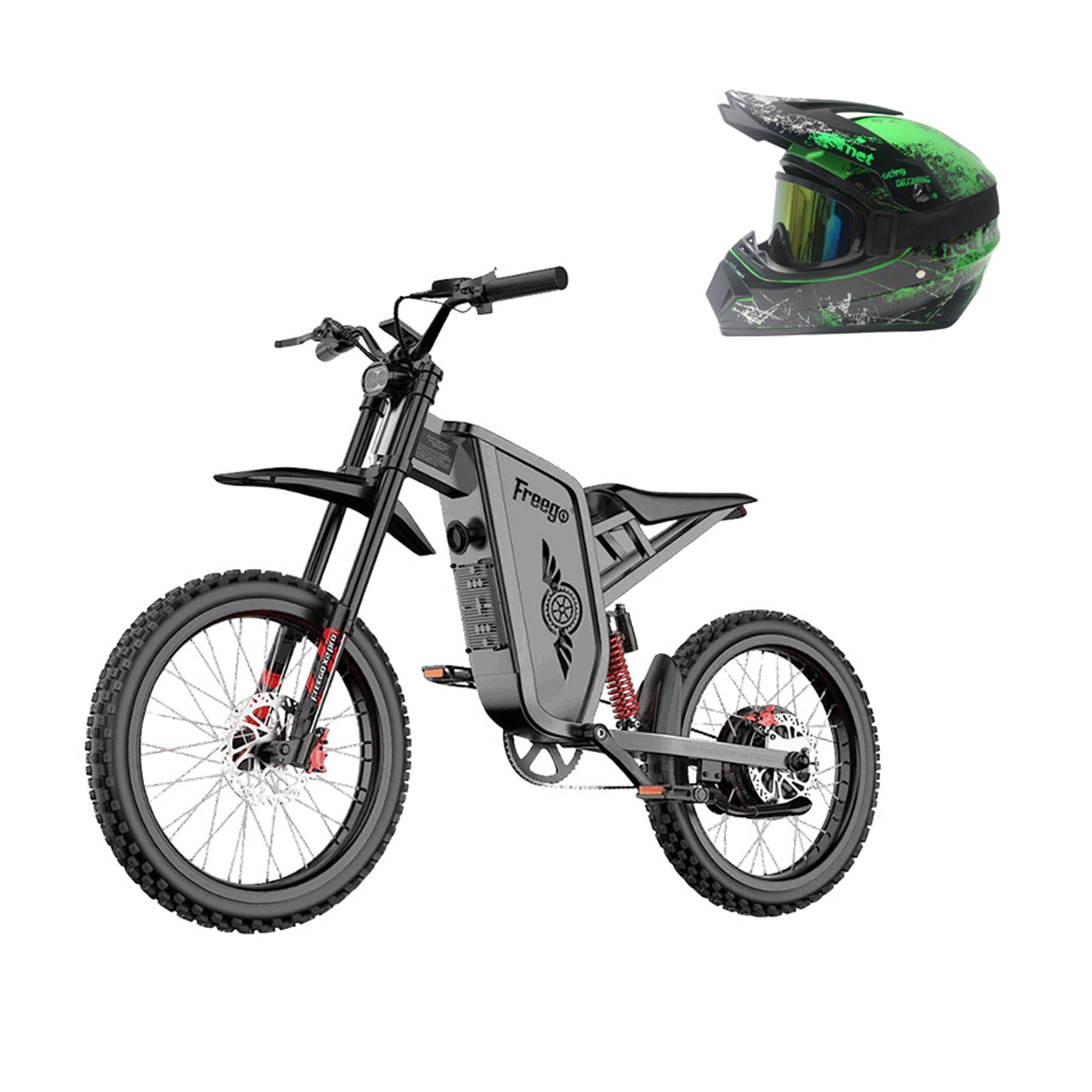 Freego Electric Dirt Bike for Adults, X2 Pro Peak 6000W Electric ...