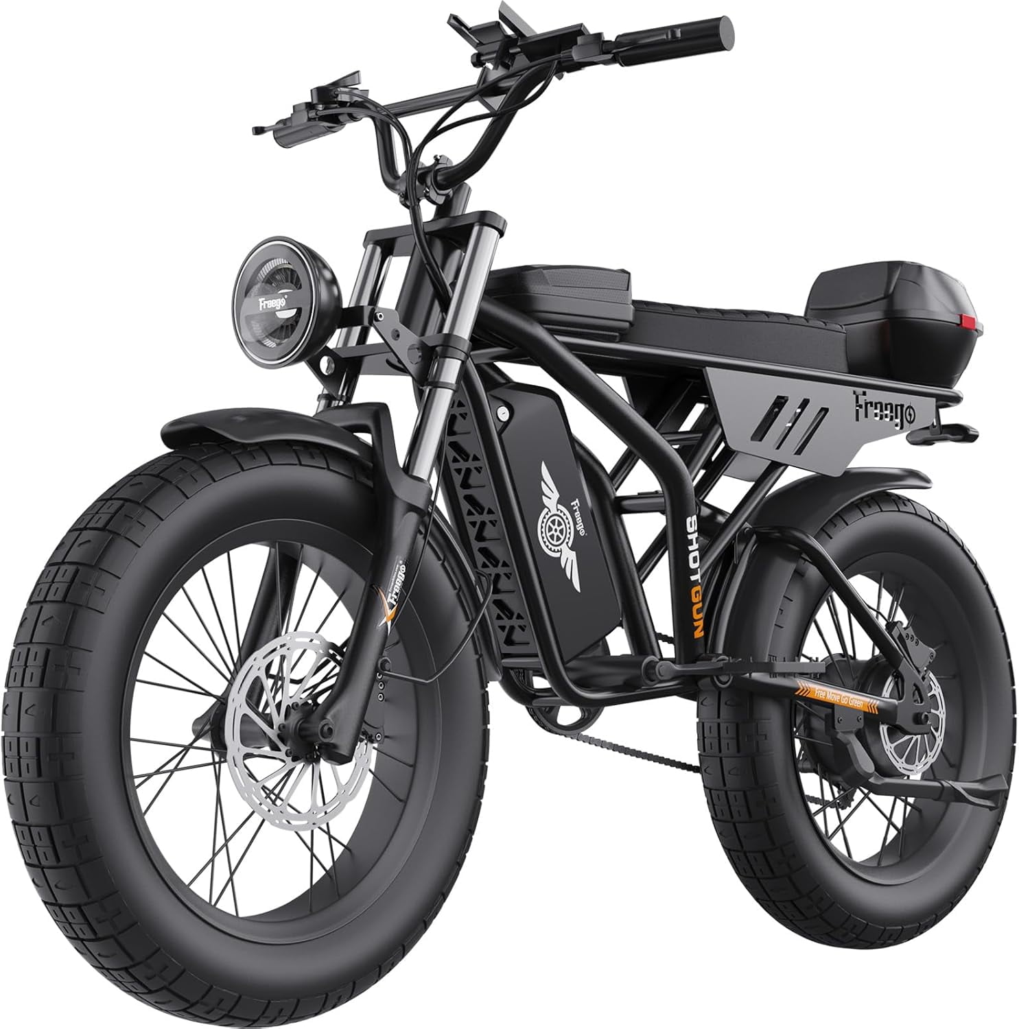 Freego F2 Pro Electric Bike for Adults, 1400W Motor, 48V 22.5Ah ...