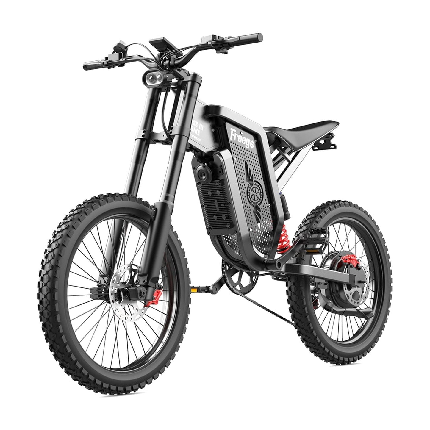 Freego X2 Off Road Dirt Electric Mountain Bike, Electric Dirt Bike for ...