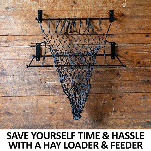 Freehand Feeder for Horses Time-Saving Horse Stable Hay Loader Feeding ...