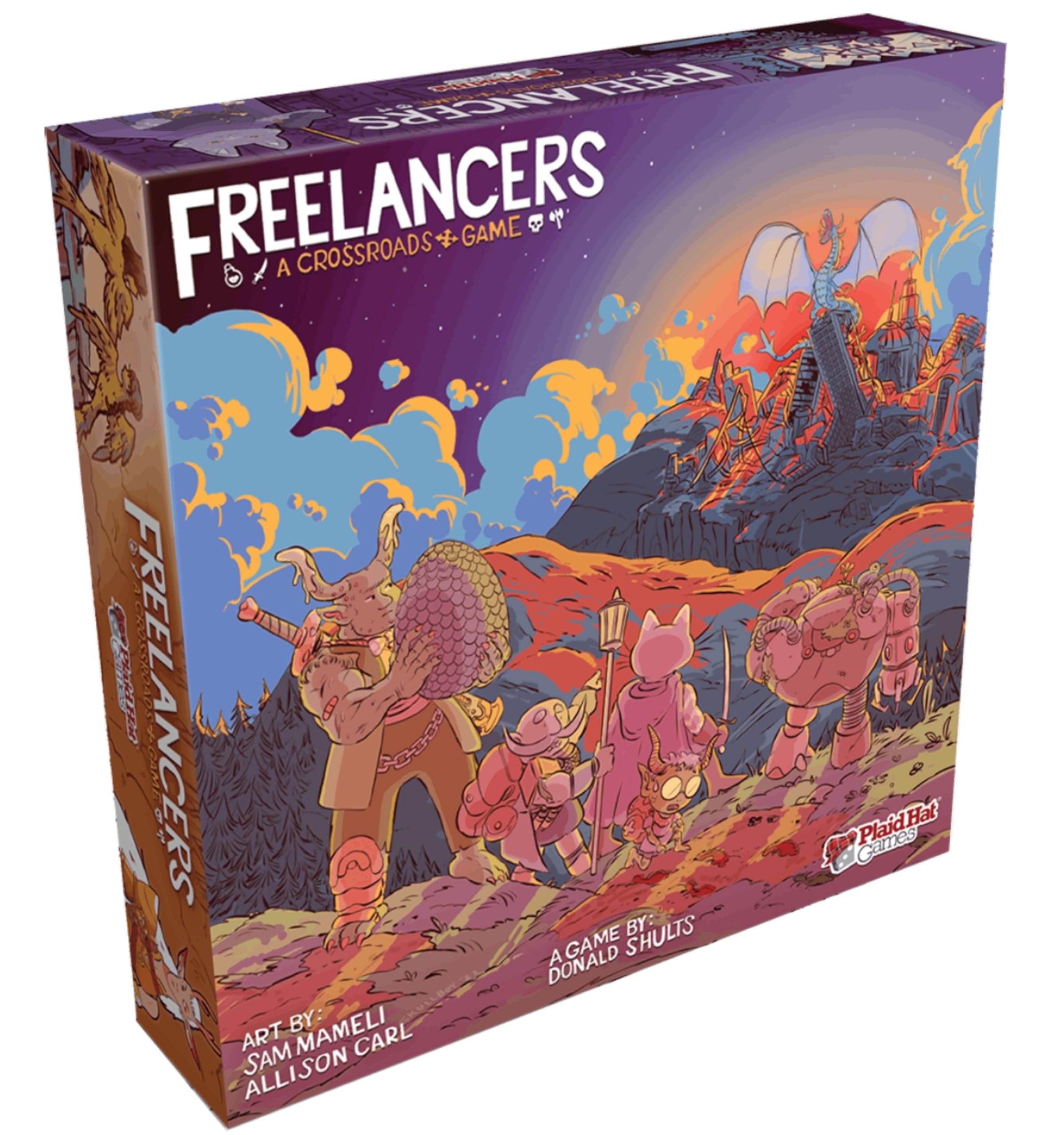 Freelancers Board Game - MMF7 Dive into a Post-Apocalyptic Gig Economy ...