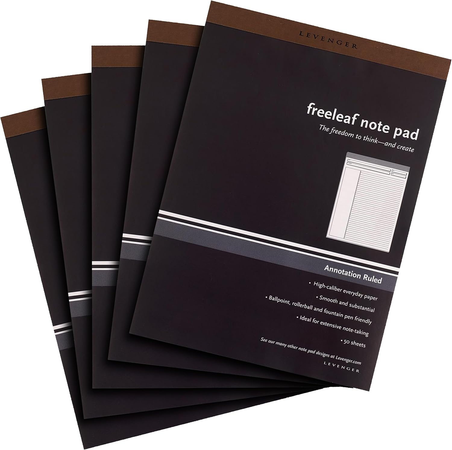 Freeleaf Annotation Ruled Writing Pads Lined Notepad, Compatible with ...