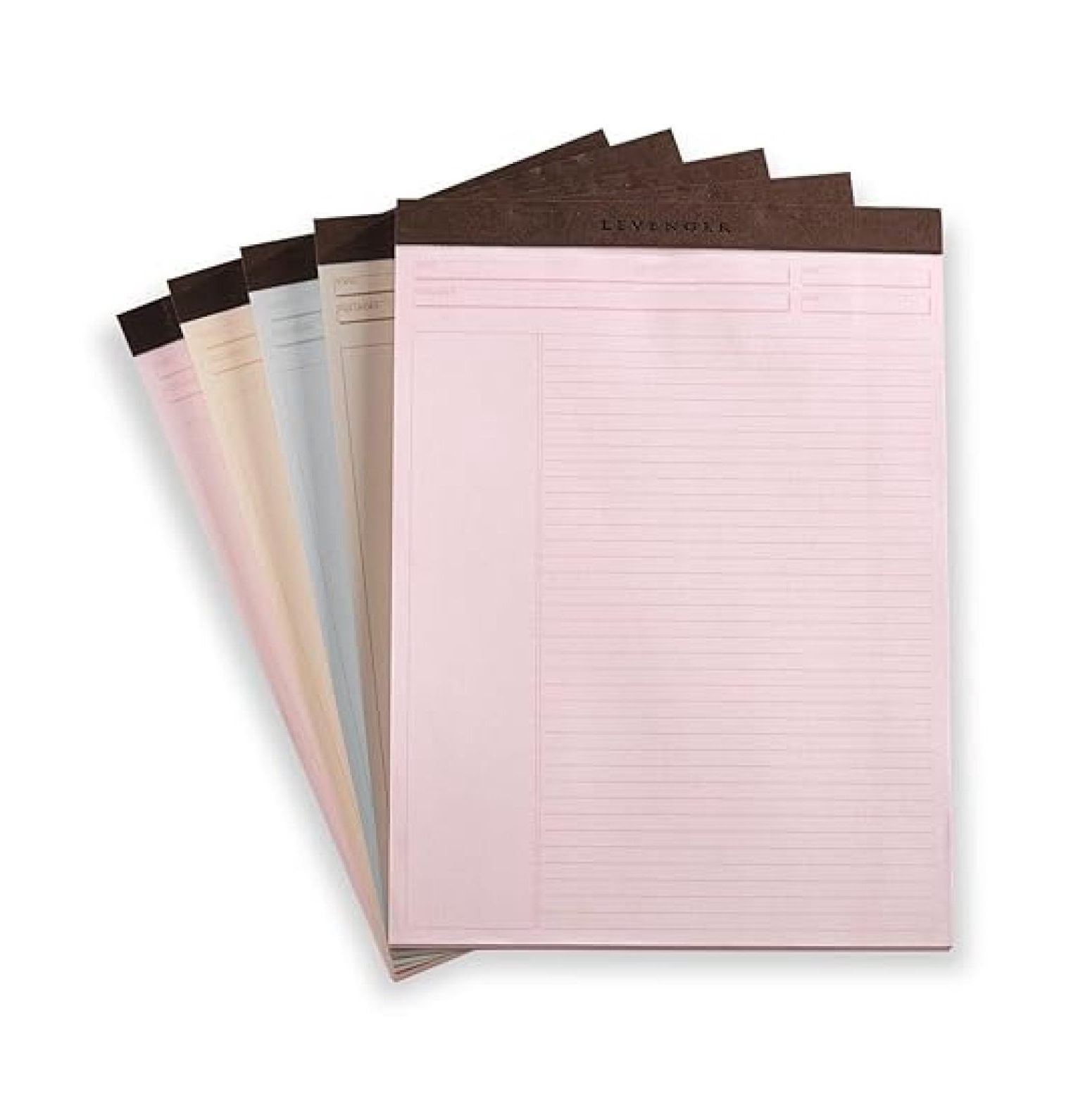 Freeleaf Modern Multicolor Annotation Ruled Pads (set of 5), Letter ...