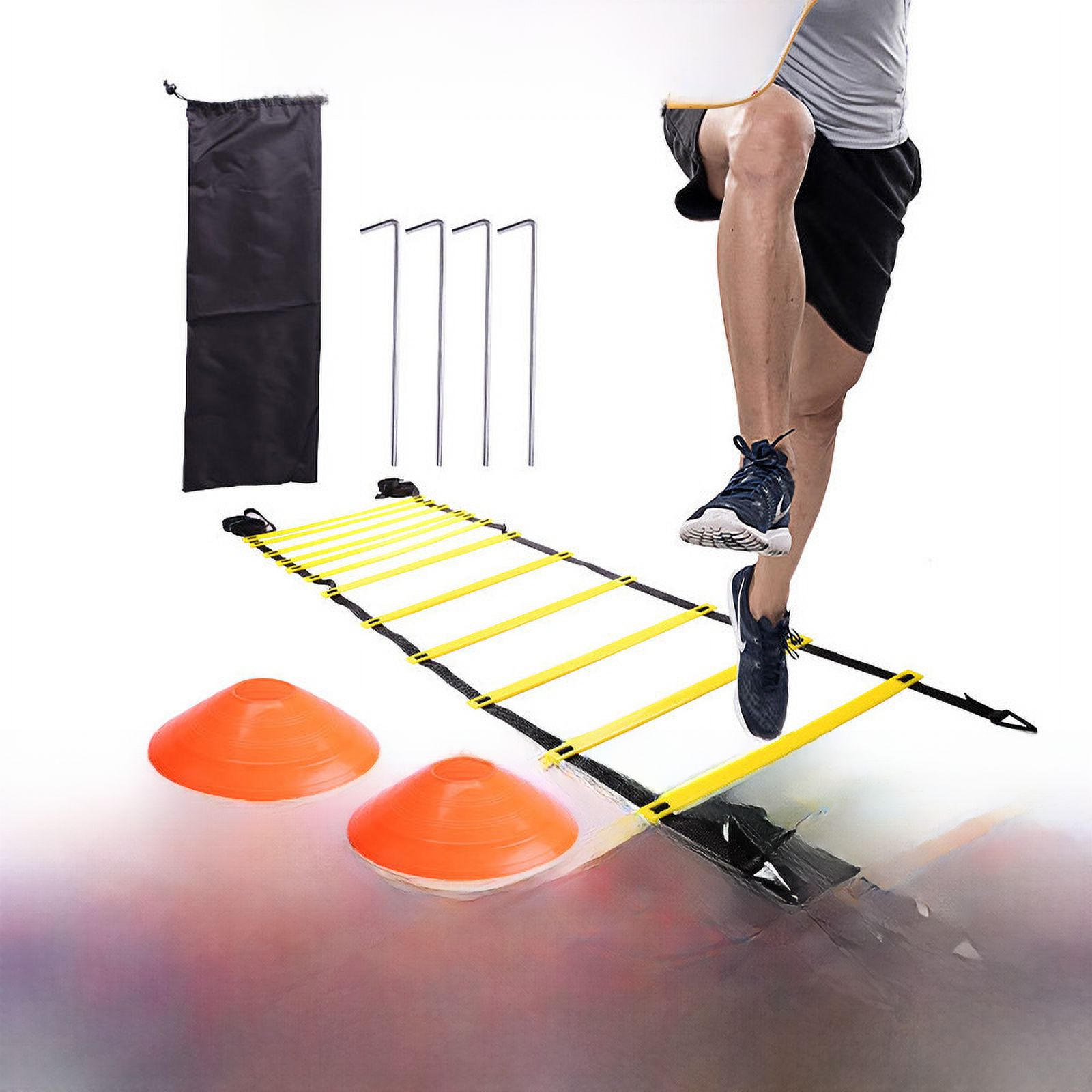 Freely adjustable Naili football training agile ladder set football ...
