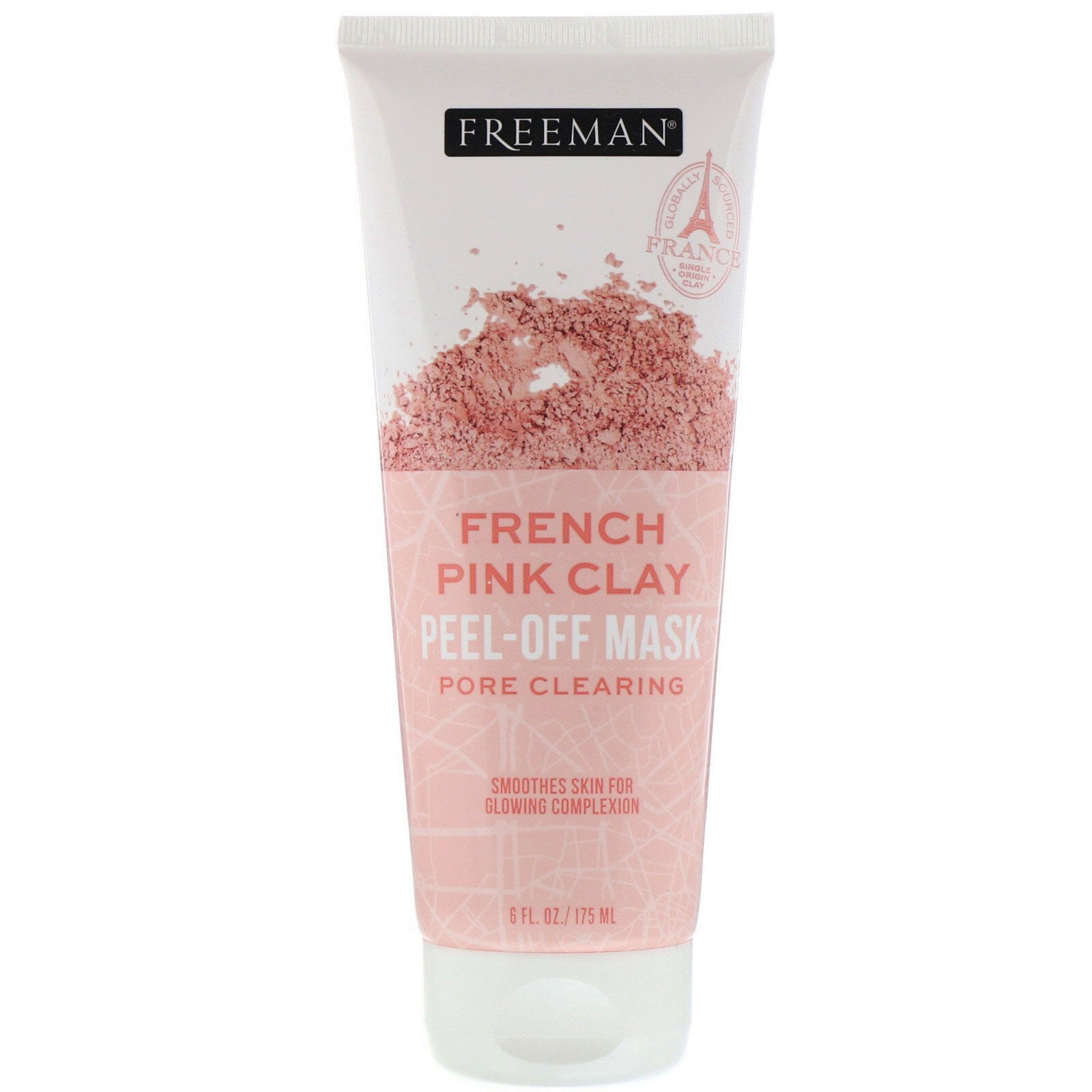 Freeman French Pink Clay Peel-Off Mask, 6 fl oz - Walmart.com