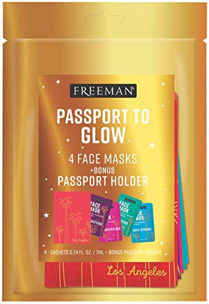 Freeman Beauty Passport to Glow Face Mask Set for Skin Care, With ...