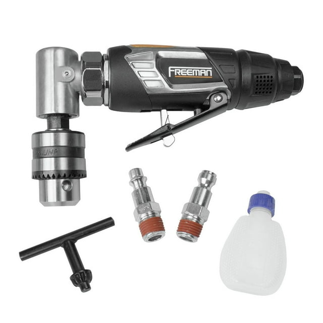 Freeman FAT38AD Pneumatic 3/8" Adjustable Speed Angle Drill - Walmart.com