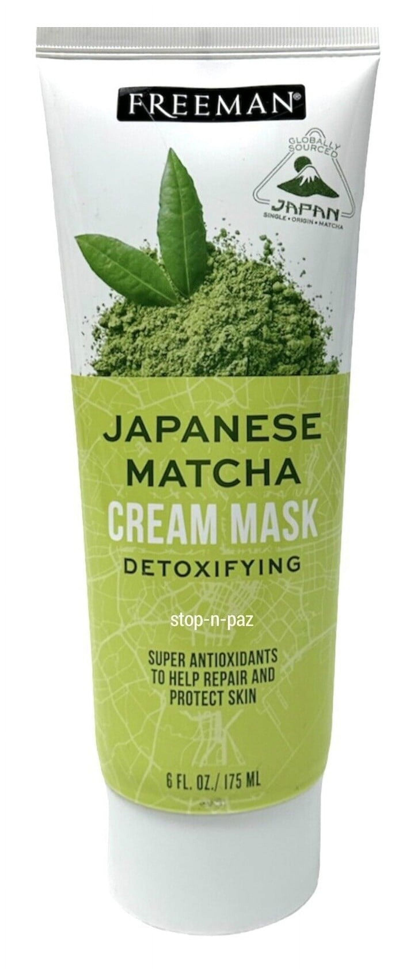 Freeman Facial Japanese Matcha Cream Mask 6oz (Pack of 3) - Walmart.com