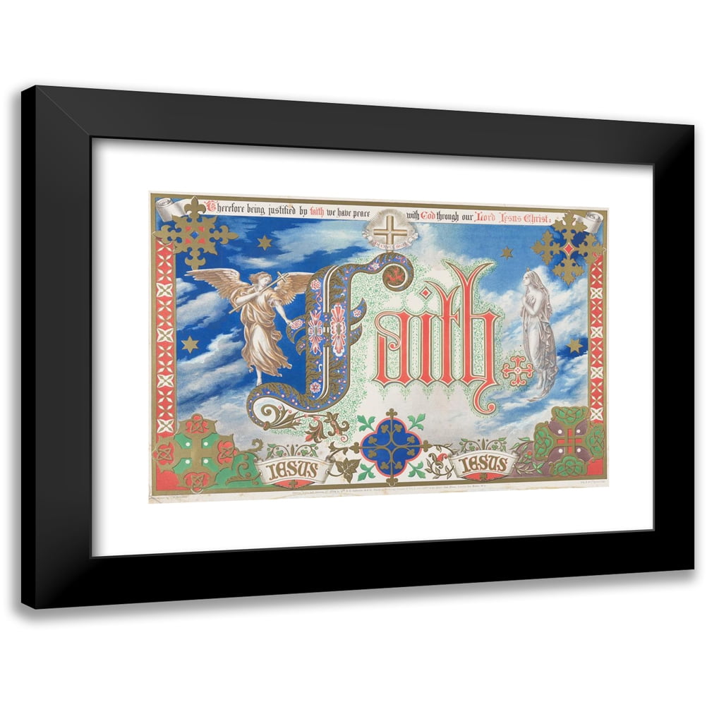 Freeman Gage Delamotte 14x11 Black Modern Framed Museum Art Print ...