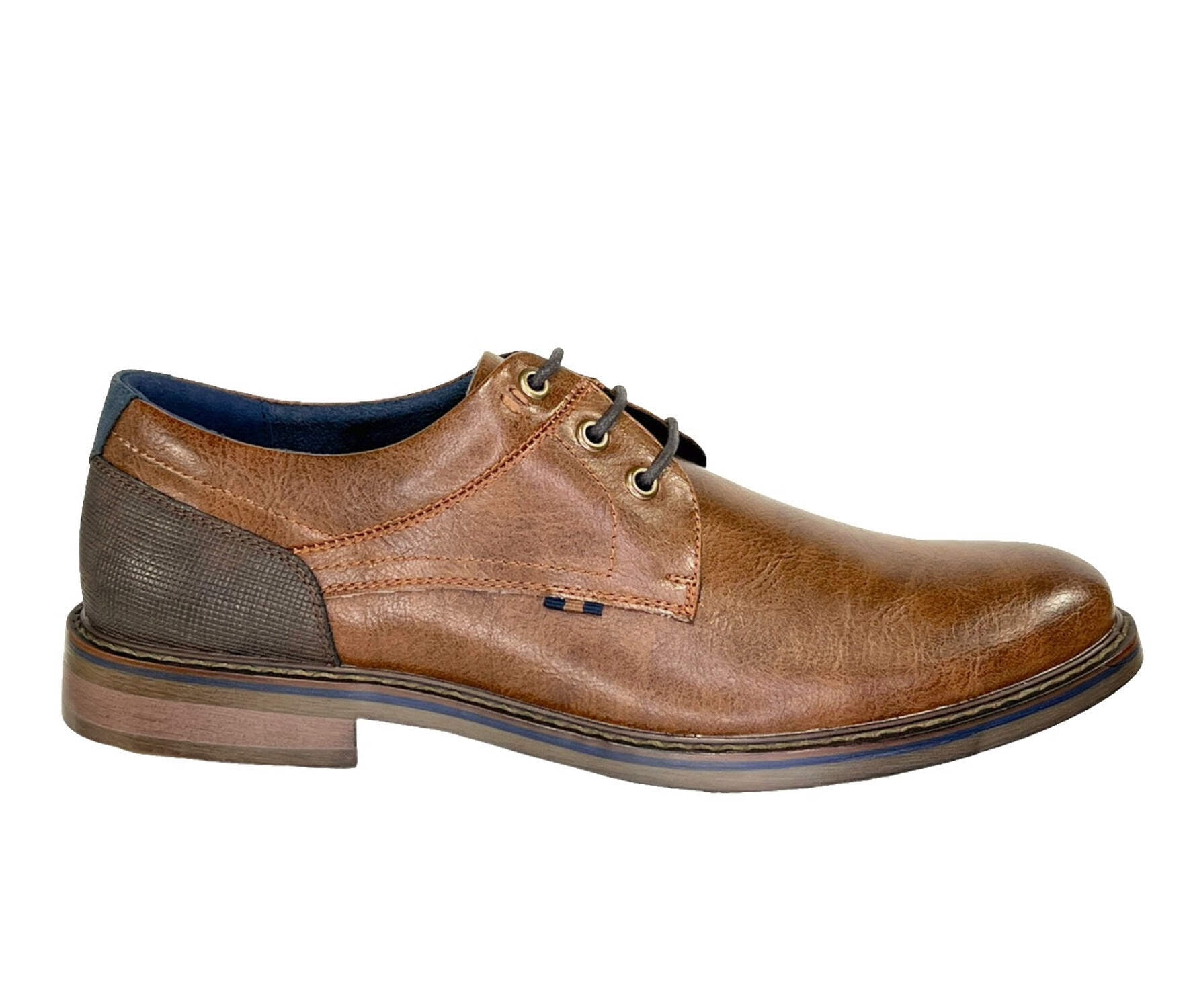 Freeman Knox Brown Mens Dress Shoes - Mens Casual Shoes - Brown Shoes ...