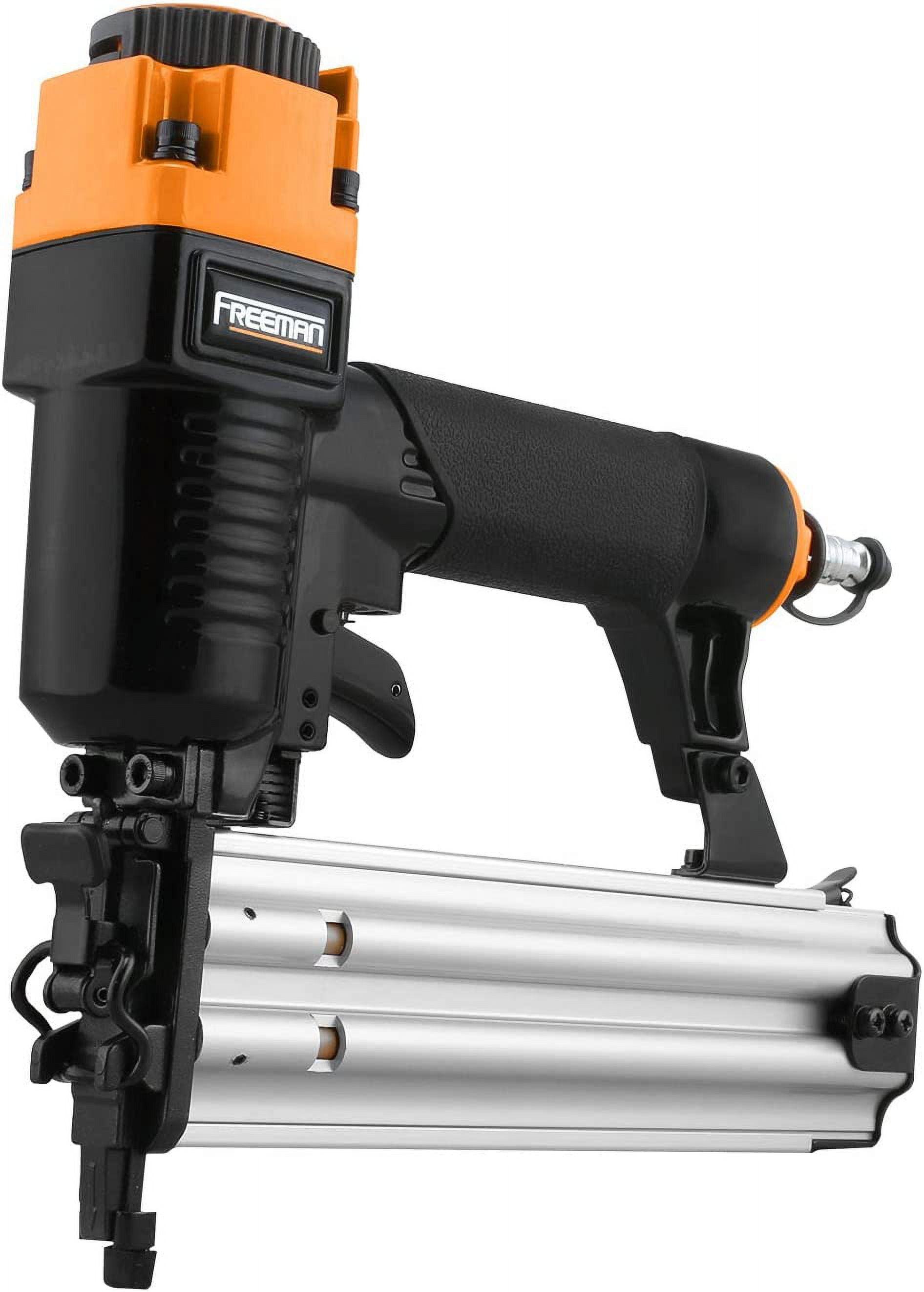 Freeman PBR50Q Pneumatic 18-Gauge 2" Brad Nailer with Quick Jam Release ...