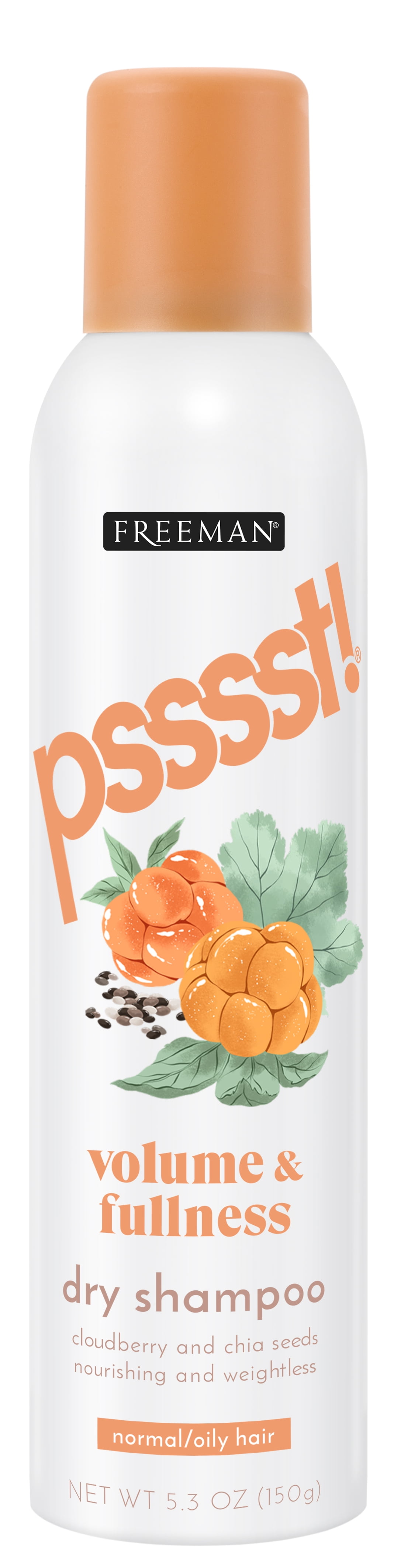 Freeman Pssssst! Volume + Fullness Weightless Dry Shampoo 5.3 oz ...