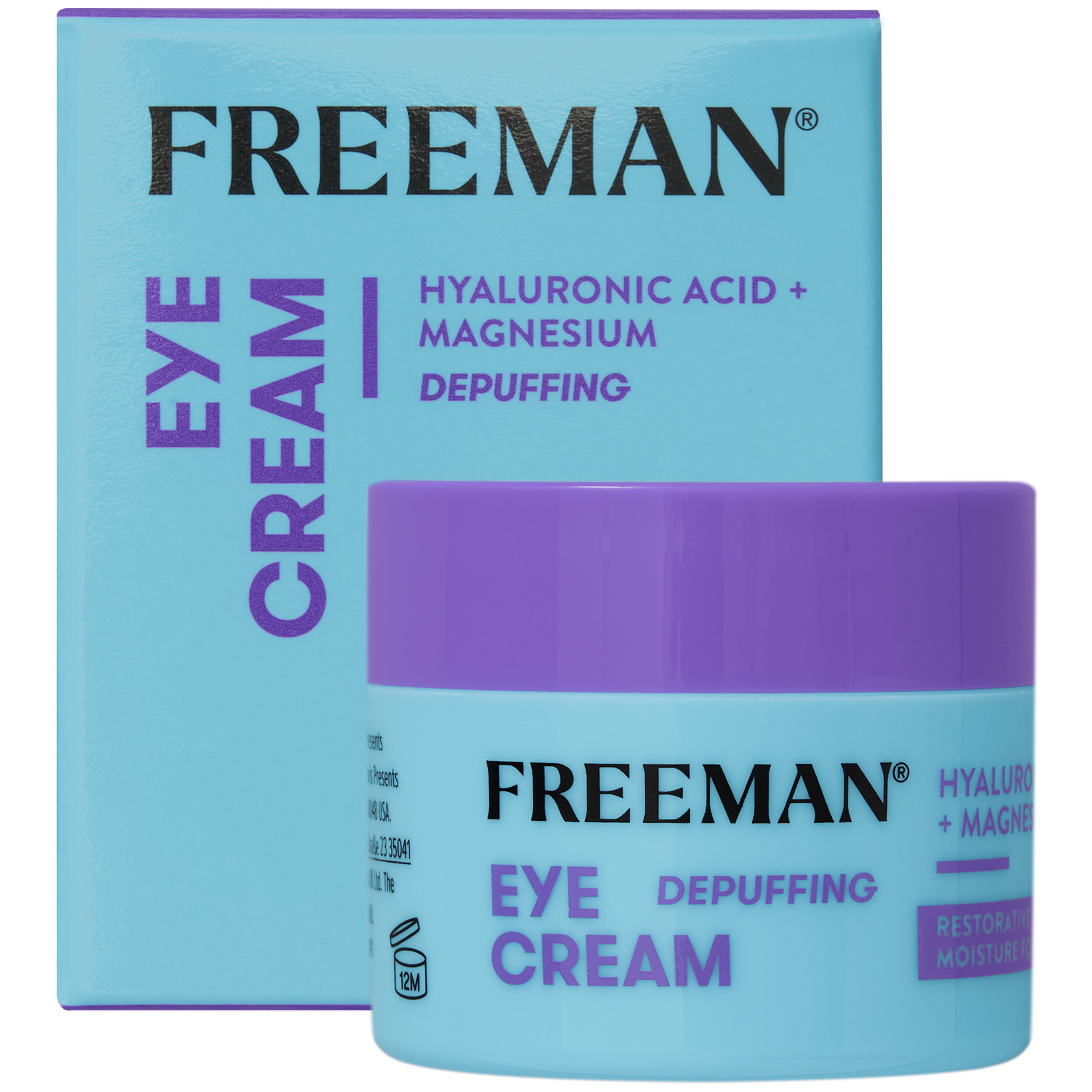 Freeman Skincare Restorative Eye Cream + Overnight Leave-on Facial ...