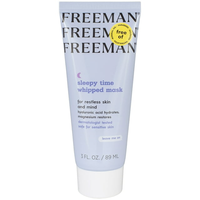 Freeman Beauty Sleepy Time Facial Mask, Hydrating Overnight Cream for ...