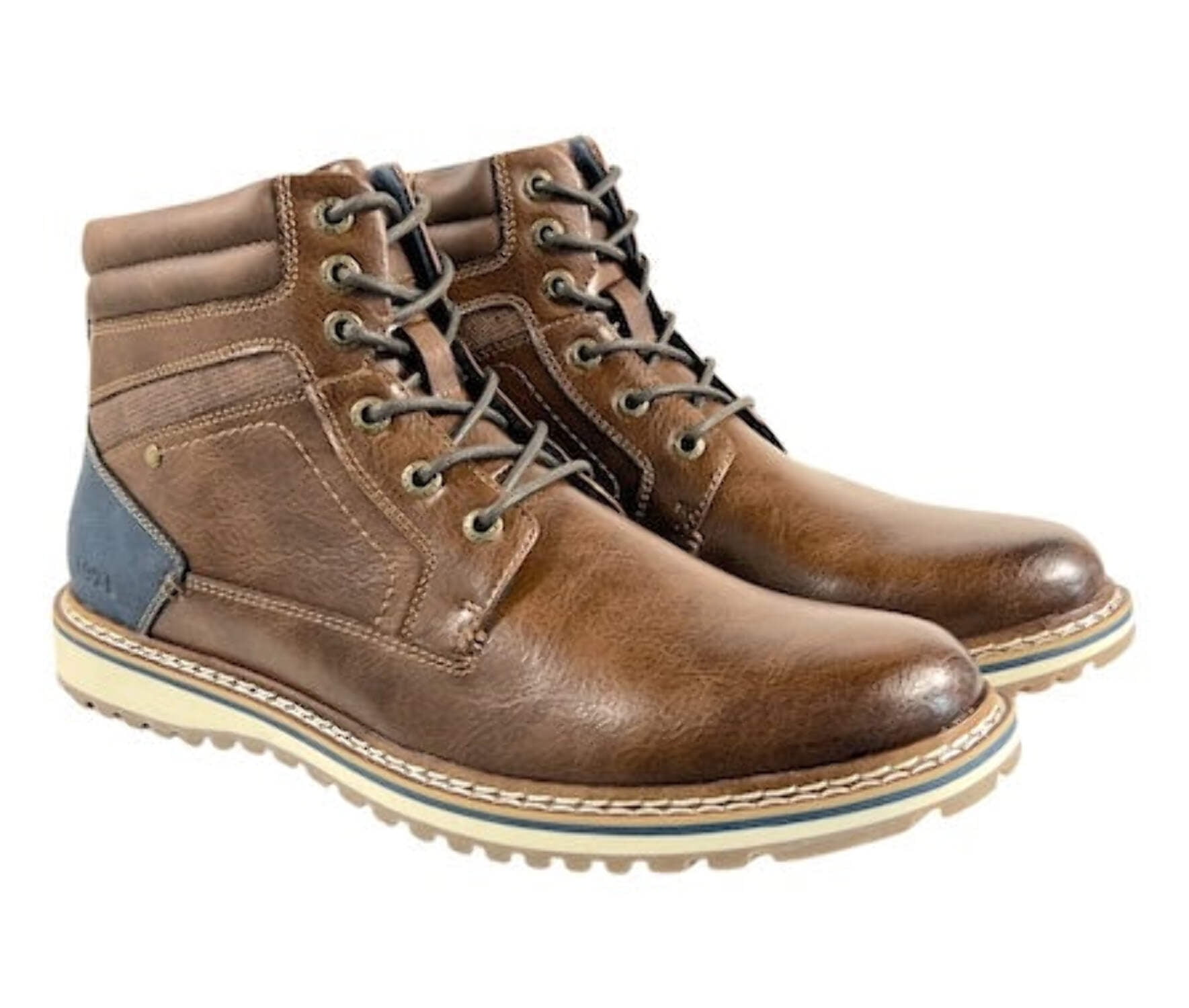 Freeman’s Beckett Brown Mens casual shoes – Mens Dress Boots ...