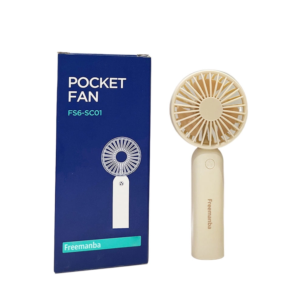 Freemanba Portable electric fans, Lightweight USB Fan, Small Footprint ...
