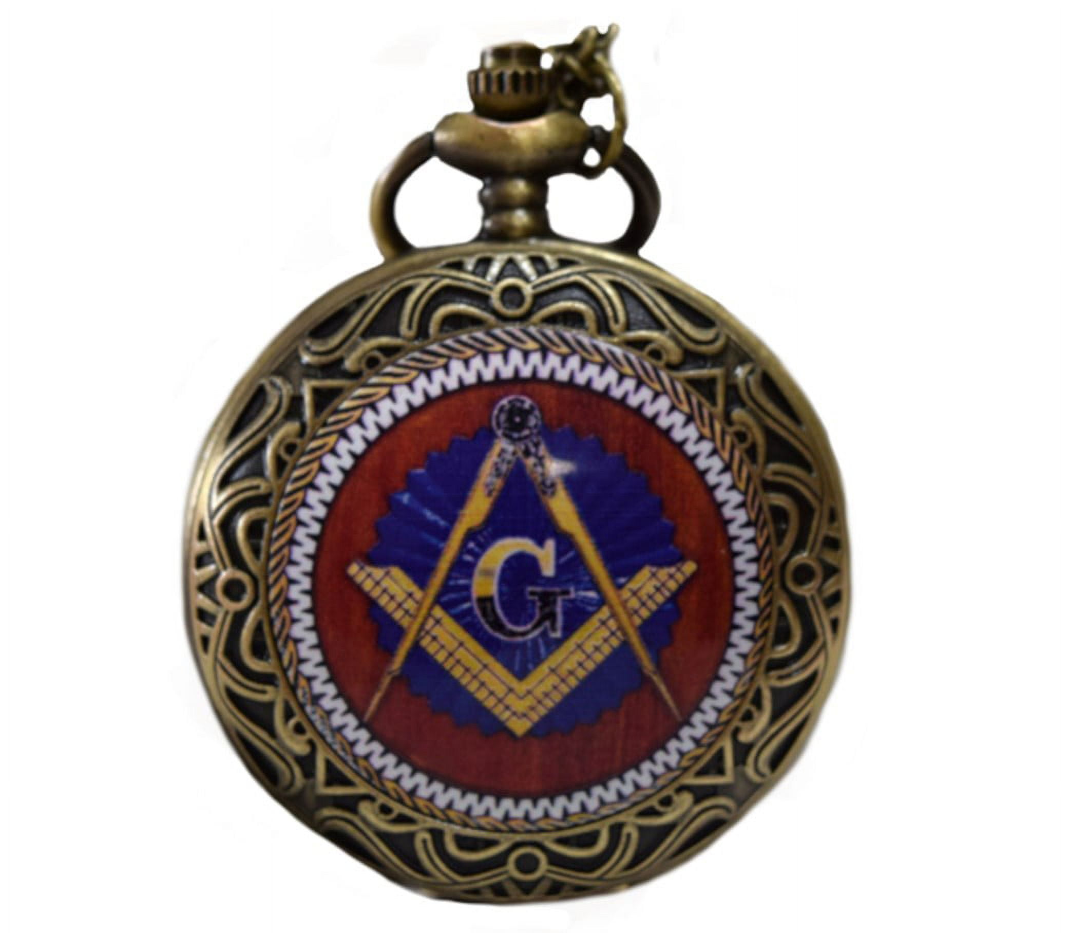 Freemason Masonic Masons Bronze Pocket Watch PW-12-M - Walmart.com
