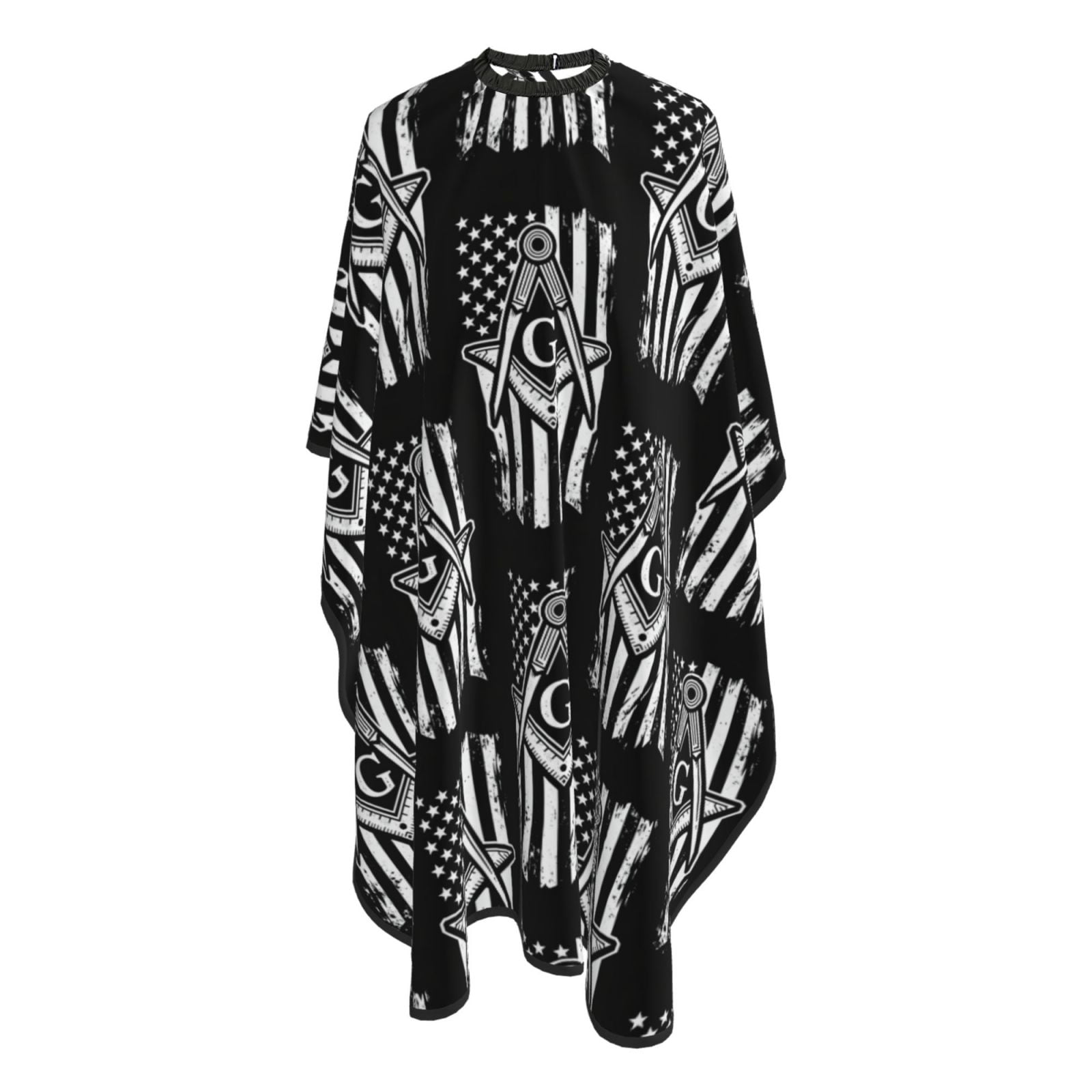 Freemason Masonic Masons Flag Hair Cutting Cape 66" x 55" Salon Cape ...