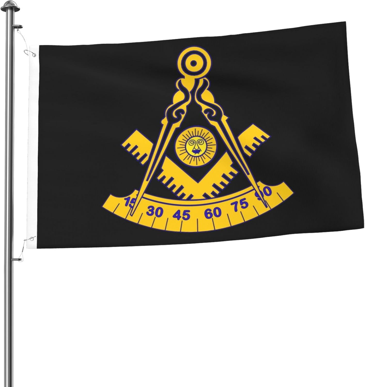 Freemason Past Master Flag 2x3 Ft Outdoor Decoration Banner Yard Flag ...