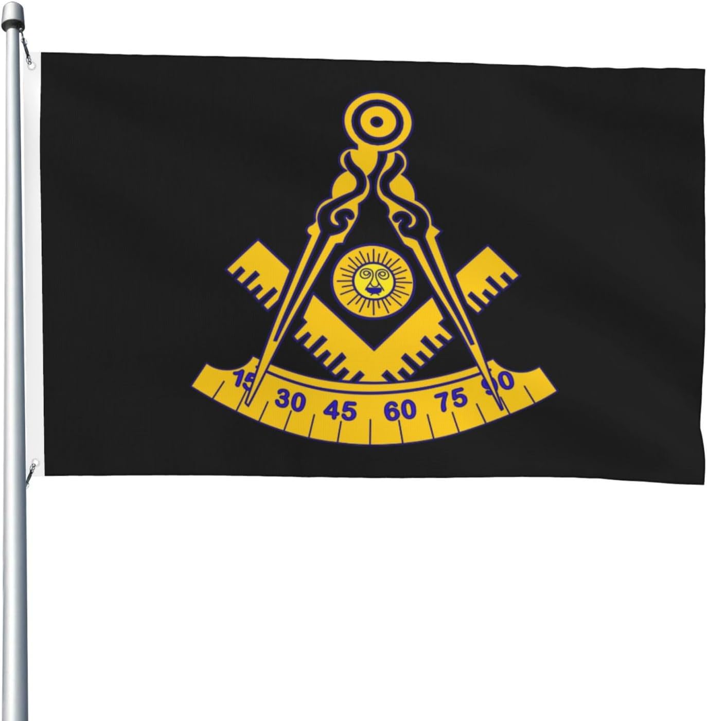 Freemason Past Master Flag 4x6 Ft Outdoor Decoration Banner Yard Flag ...