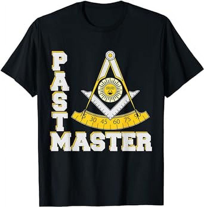 Freemason Past Master Symbol Square & Compasses Father's Day T-Shirt ...