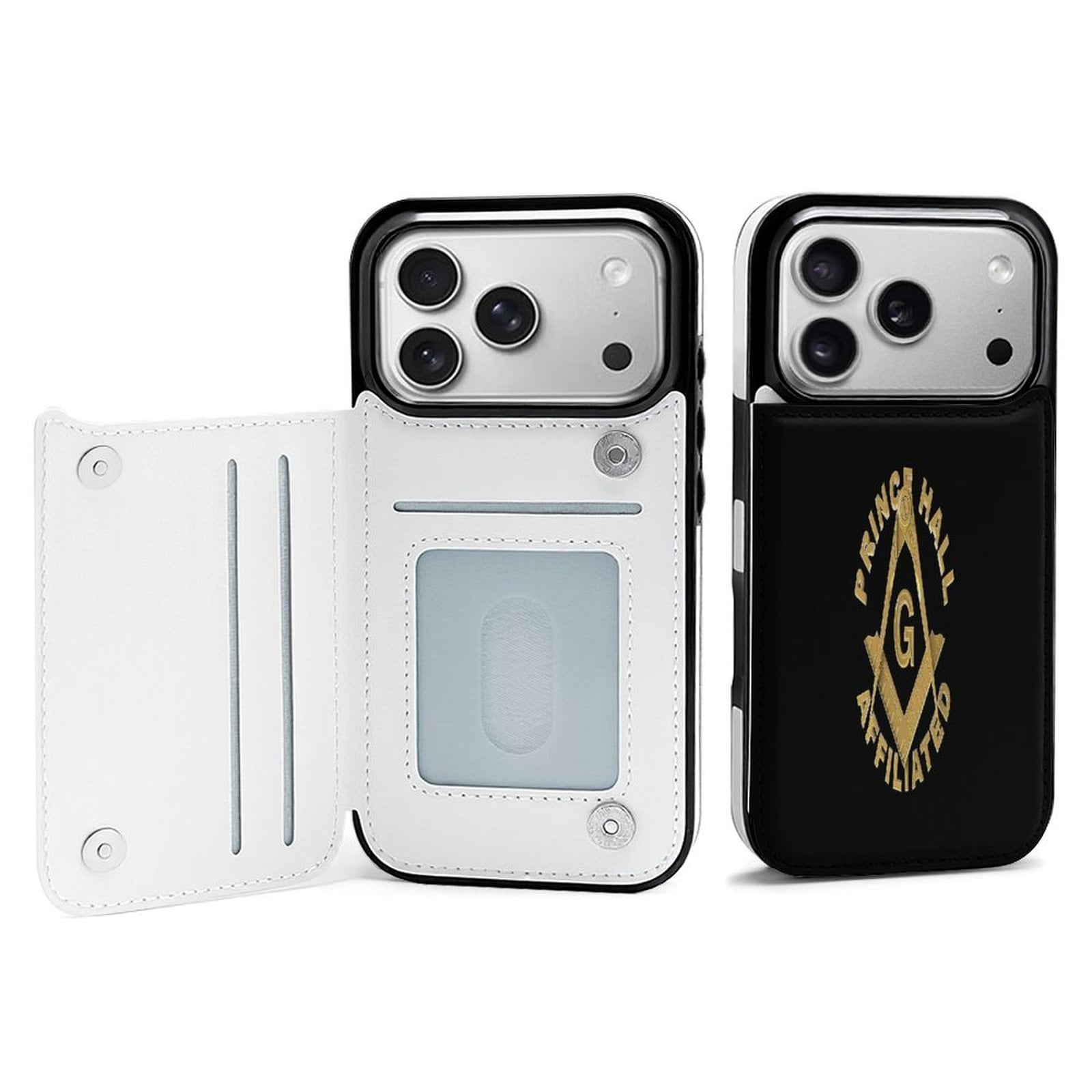 Freemason Prince Hall Affiliated & Compass Masonic Prince Hall Leather ...