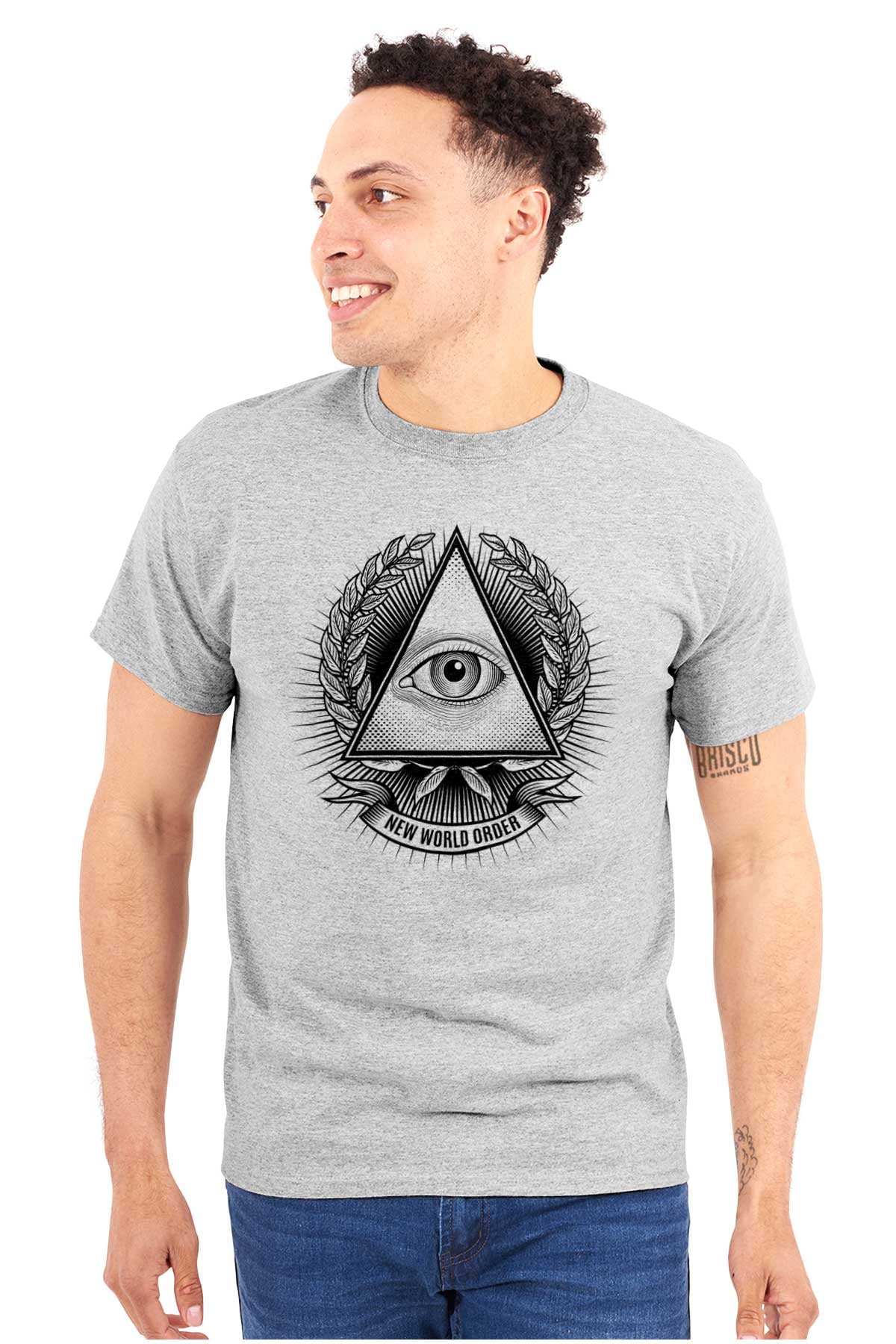 Freemason Providence Triangle Symbol Unisex Plus Size Graphic Tee ...