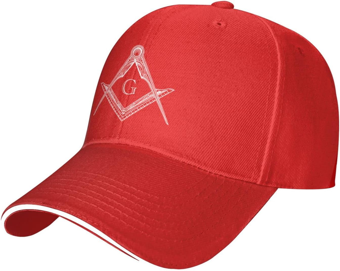 Freemason Symbol Square Compass G Lodge Masonic Baseball Cap Women ...