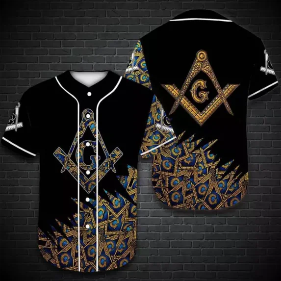 Freemasonry Compass, Gift Mason 3D Baseball Jersey Shirt - Hot Sale ...