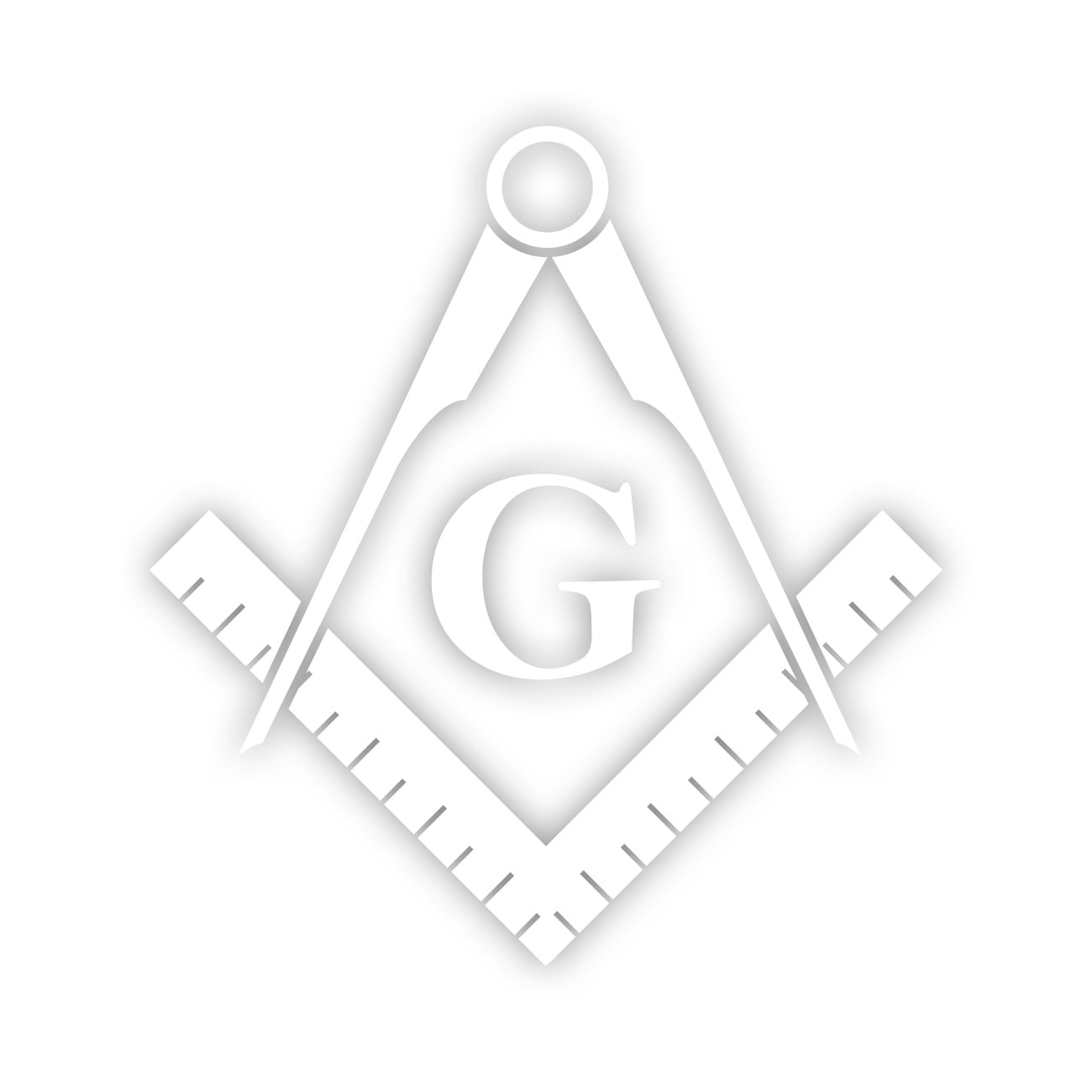 Freemasonry Emblem Sticker Decal Die Cut - Self Adhesive Vinyl ...