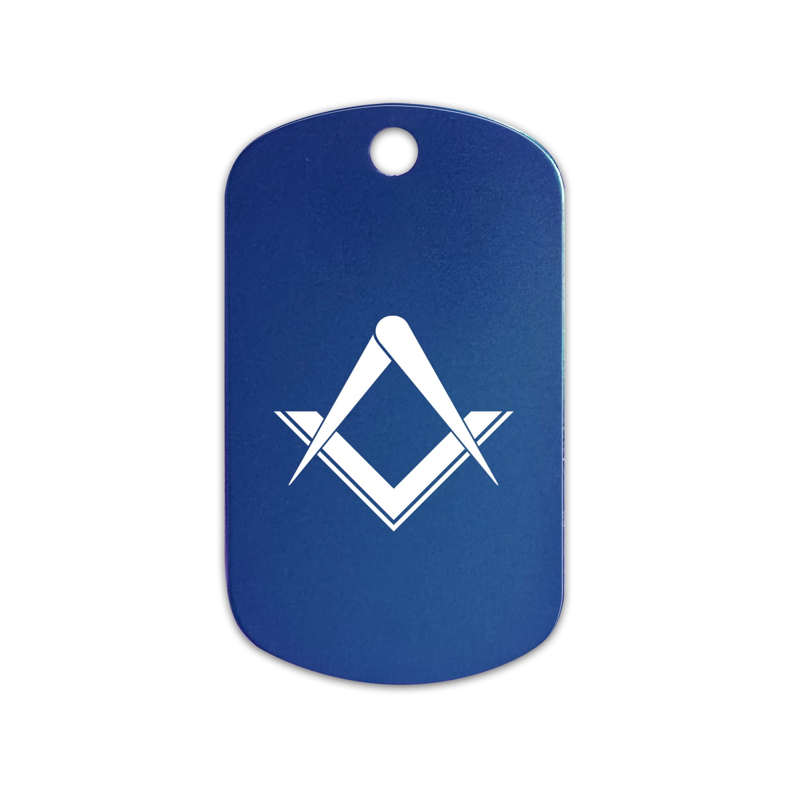 Freemasonry Freemason V2 GI Dog Tag Aluminum Keychain freemasons ...