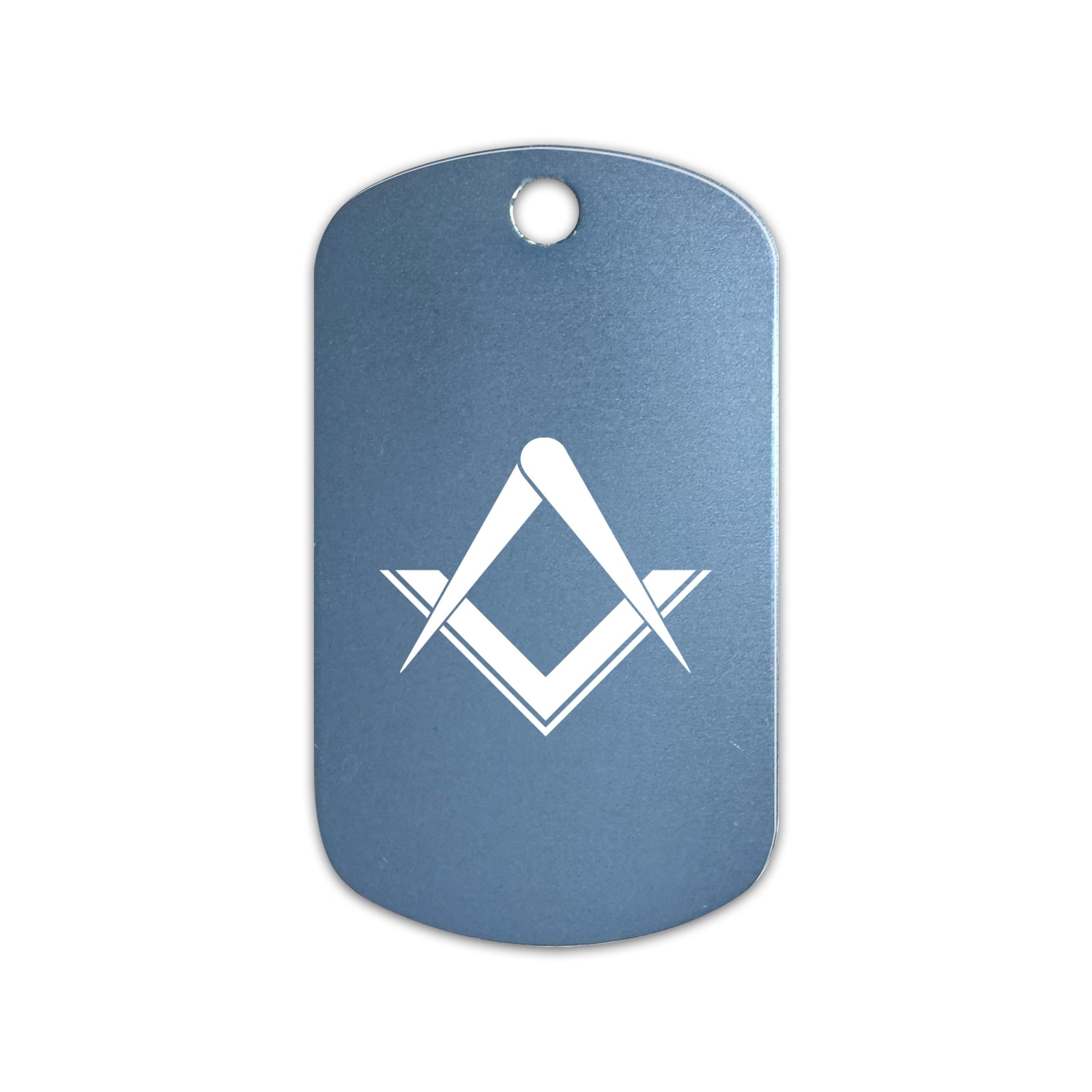 Freemasonry Freemason V2 GI Dog Tag Aluminum Keychain freemasons ...
