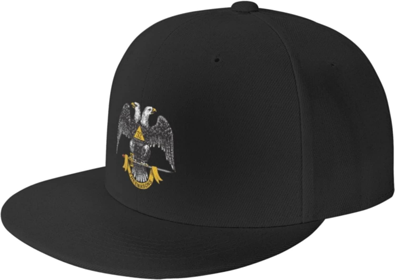 Freemasonry and Scottish Rite Flat Brim Baseball Cap Men's and Women's ...