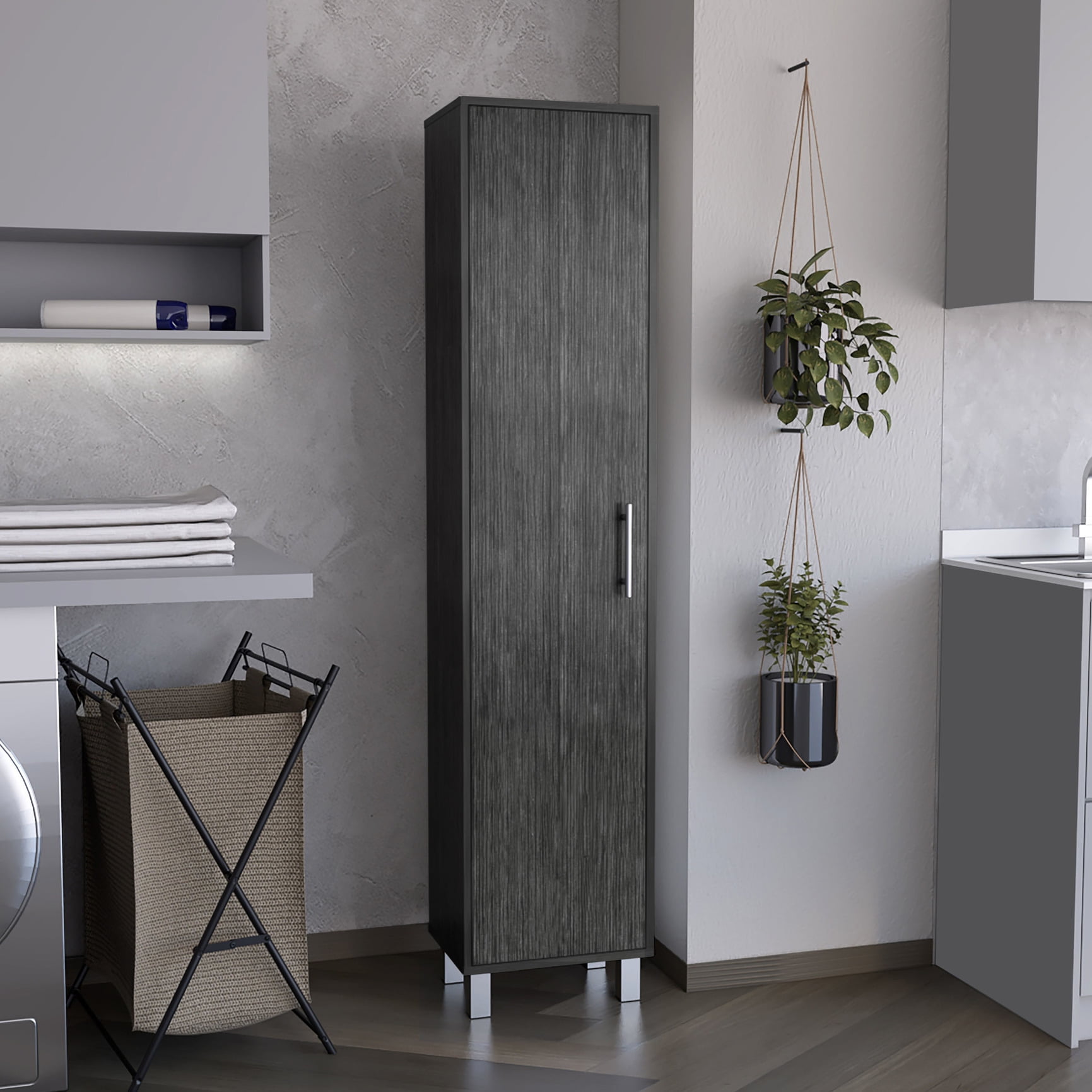 Freestanding 1 - Door Cabinet | For Primary Living Areas to Store Items ...