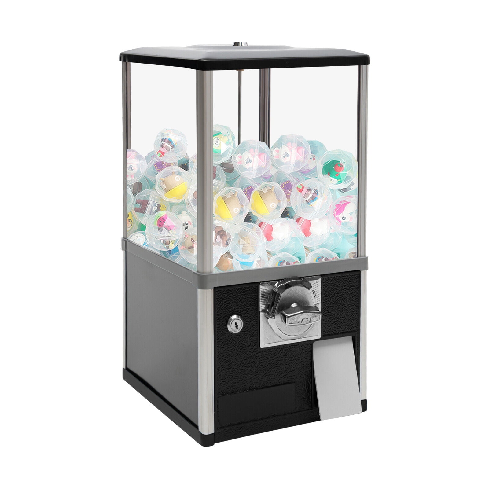 Freestanding 45-50mm Capsule Toys Vending Machine 2*25 Cents Coin ...