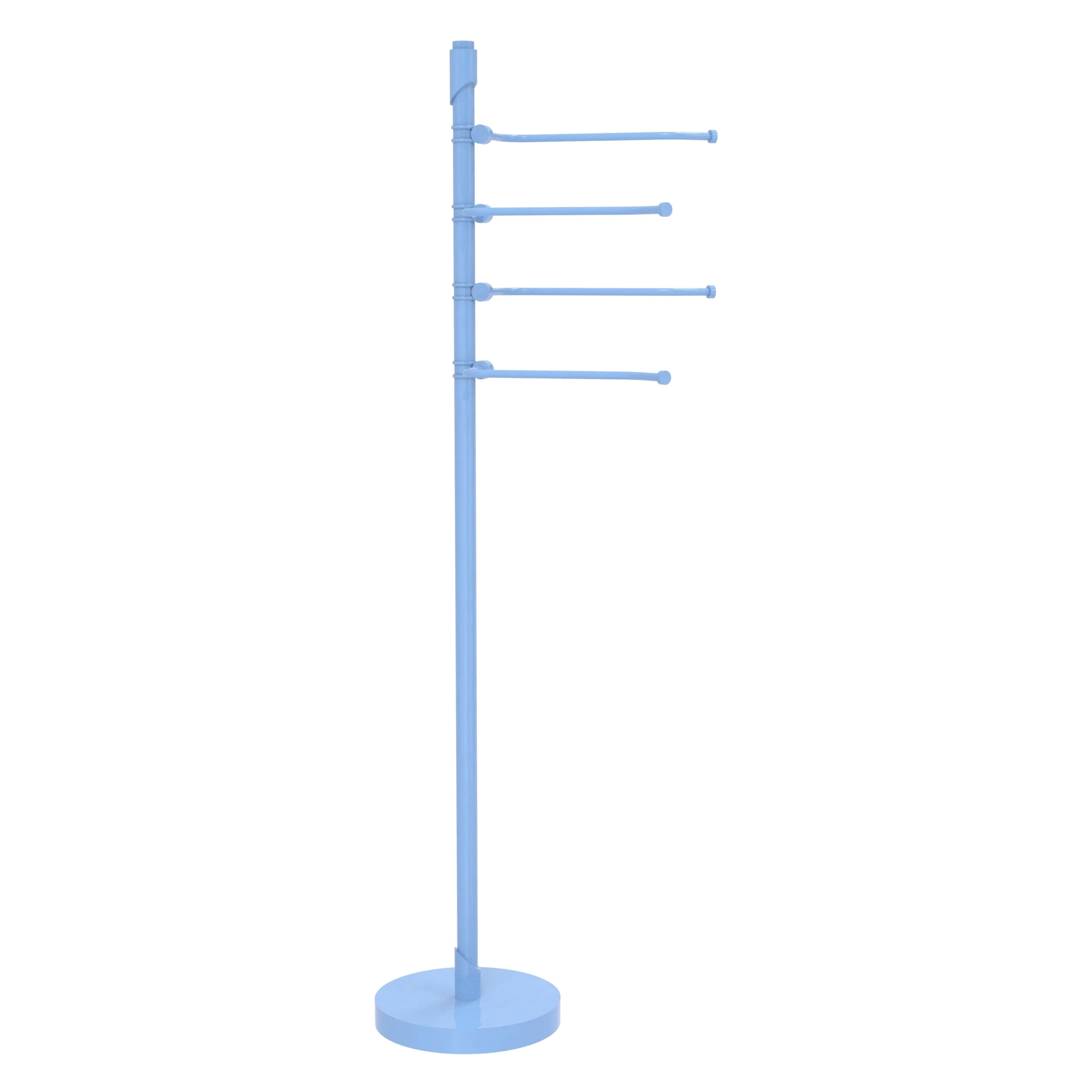 Freestanding 49 Inch 4 Pivoting Swing Arm Towel Valet - Walmart.com
