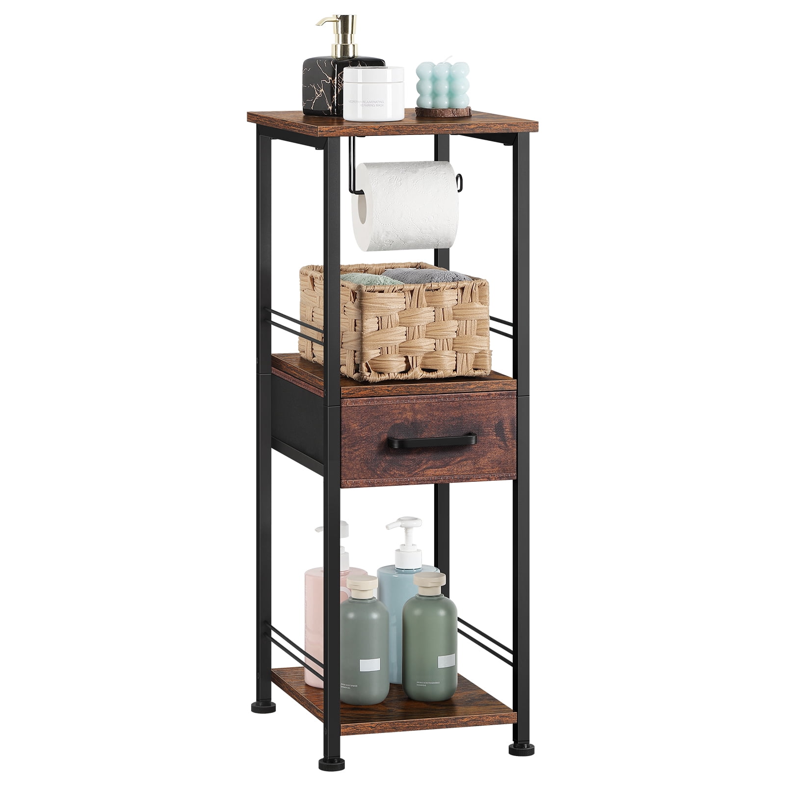 Freestanding Bathroom Storage Cabinet with Drawer - Walmart.com