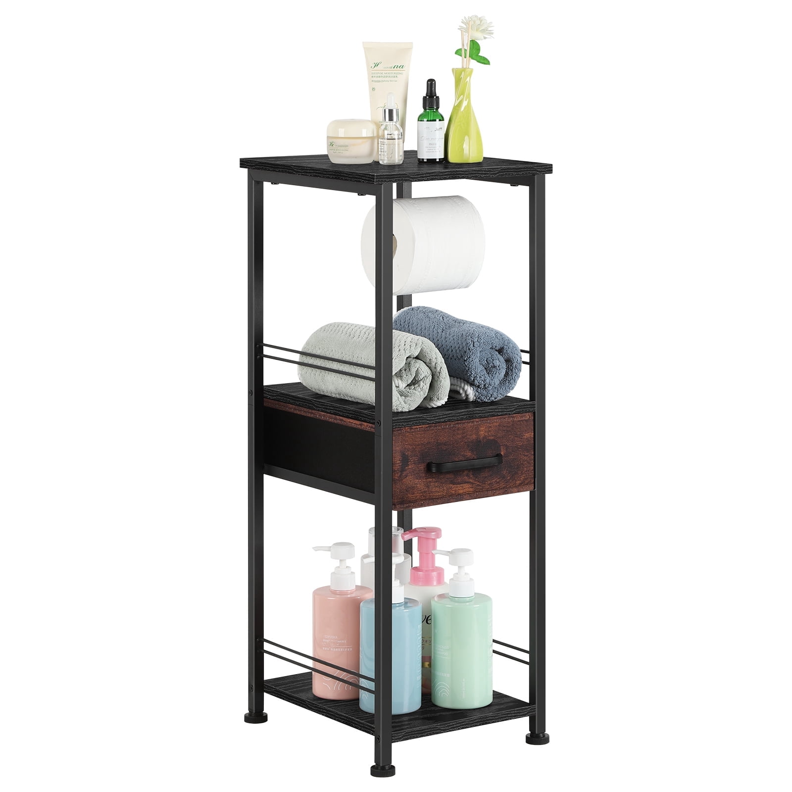 Freestanding Bathroom Storage Cabinet with Drawer - Walmart.com