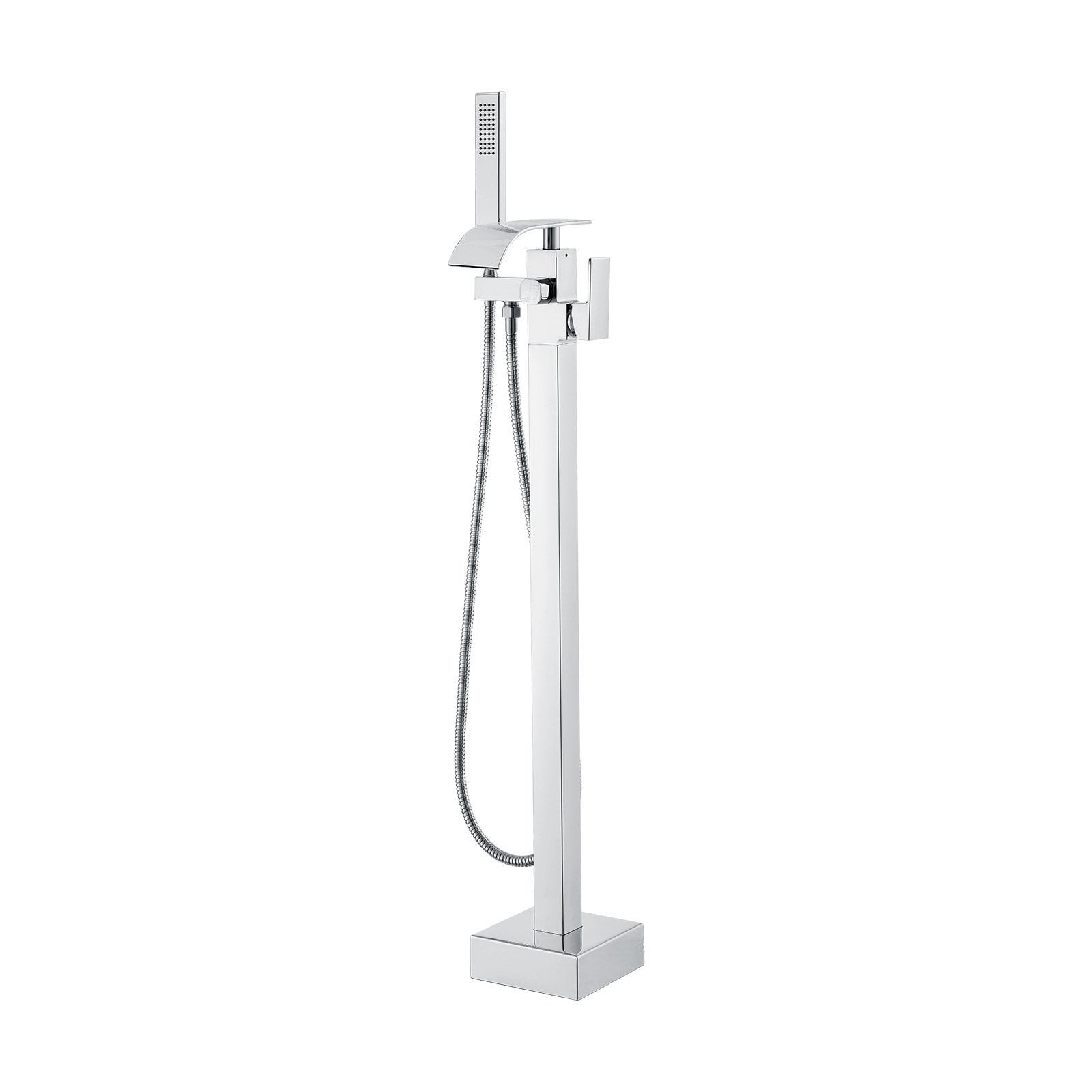 Freestanding Bathtub Faucet, Floor Mount, Freestanding Tub Filler ...