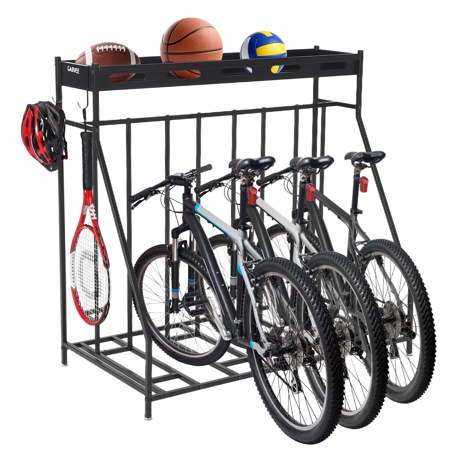 Freestanding Bike Stand Rack with Adjustable Range1.5"-4",Vertical Bike ...