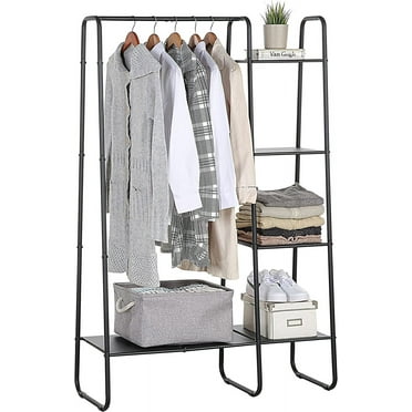 59 in White Garment Rack - Walmart.com