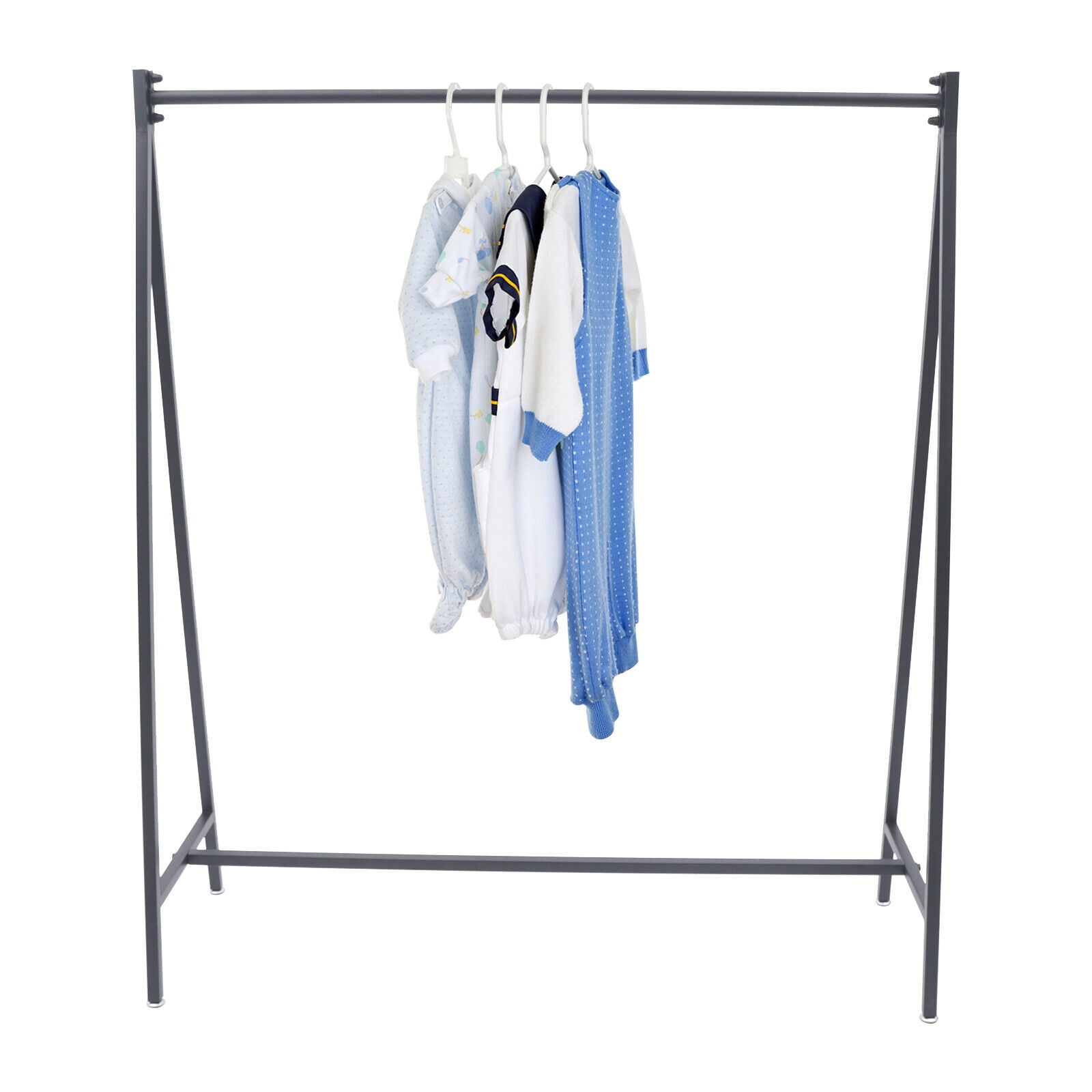 Freestanding Clothes Rack Vintage Cloakroom Clothing Rack Storage Shelf ...