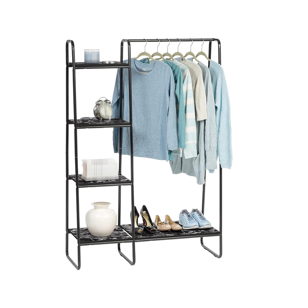 Freestanding Clothing Racks, Versatile Standing Metal Premium Garment ...