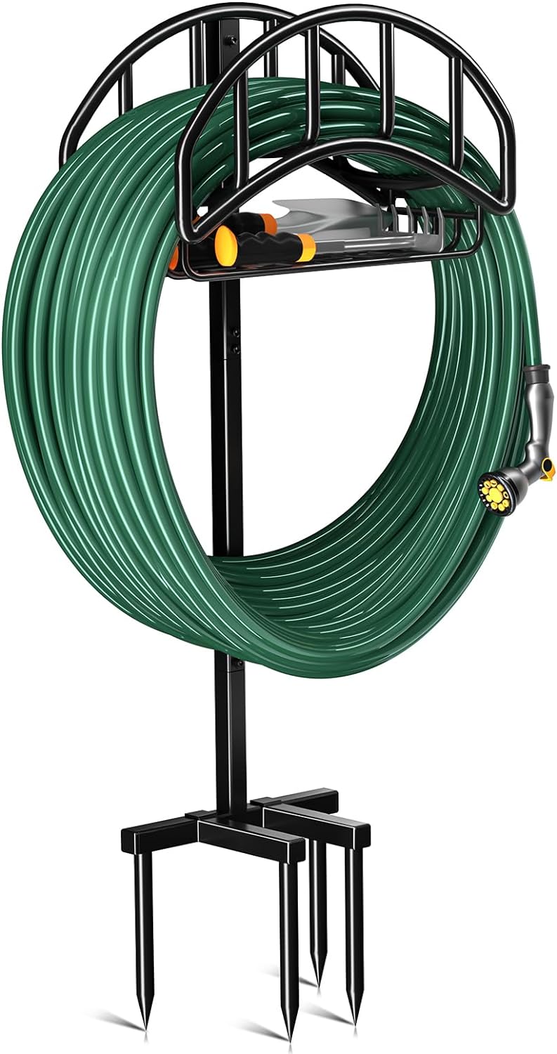Garden Hose Holder, Garden Hose Hanger Wall Mount for Water Hose ...
