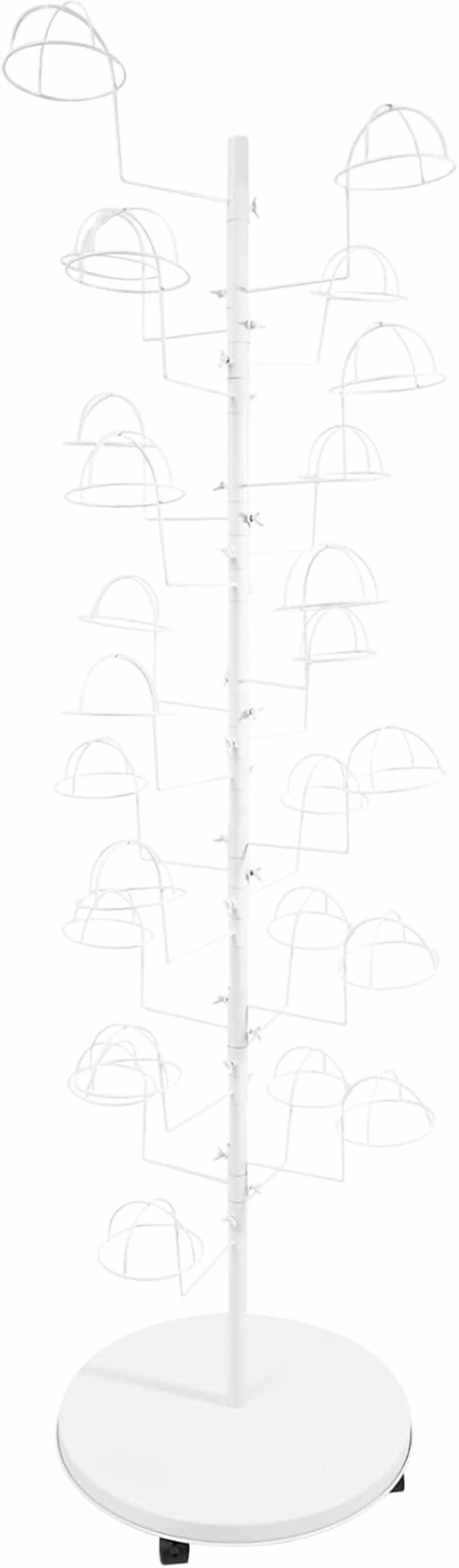Freestanding Hats Rack Stand, 19.69in Metal Modern Floor H-at Rack ...