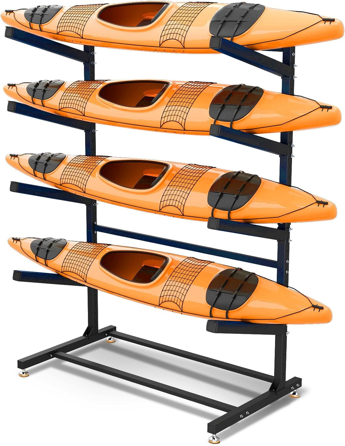 Freestanding Kayak Storage Rack, 2/3/4 Levels SUP Indoor/Outdoor ...