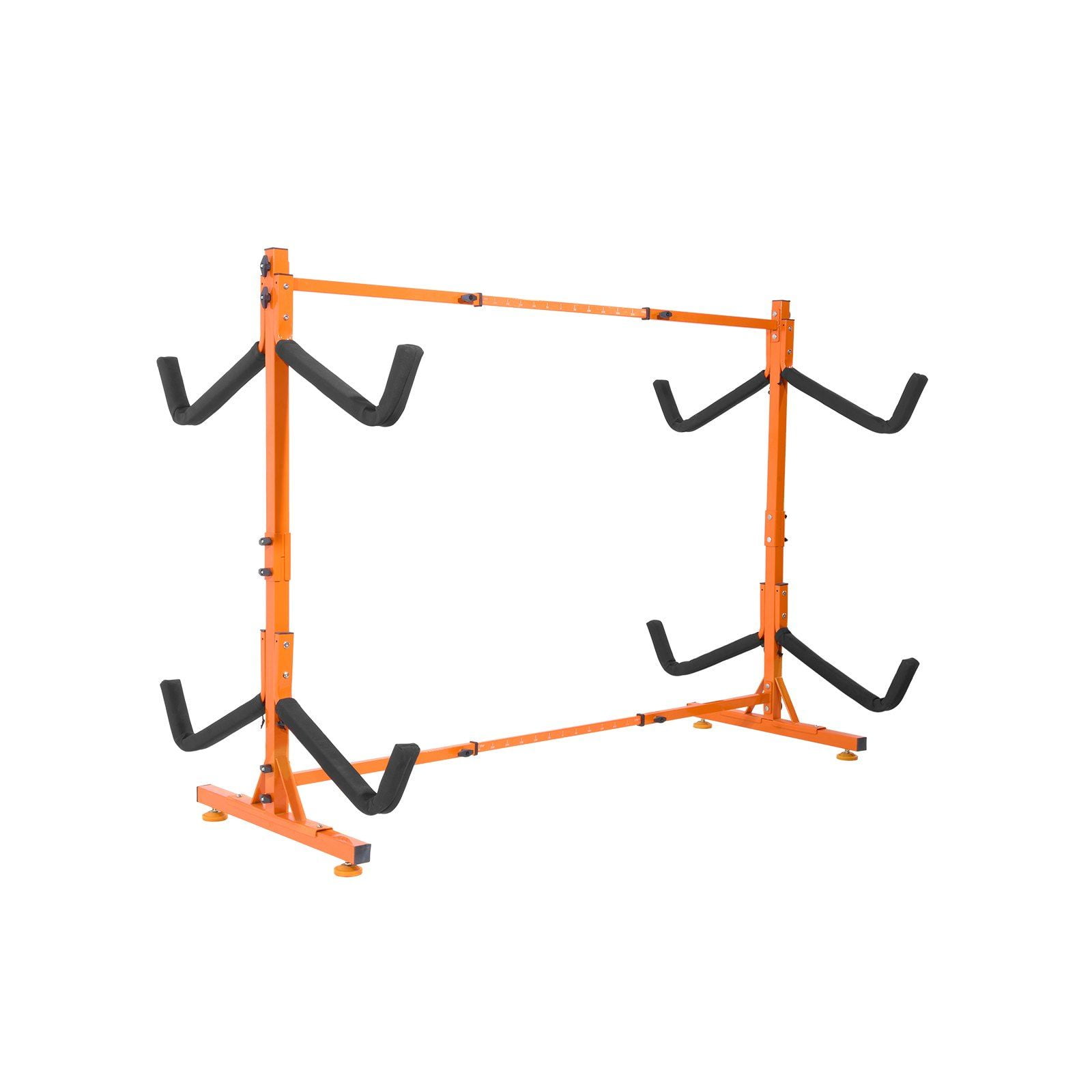 Freestanding Kayak Storage Rack,Steel Kayak Hanger for 4 Kayaks/Canoes ...