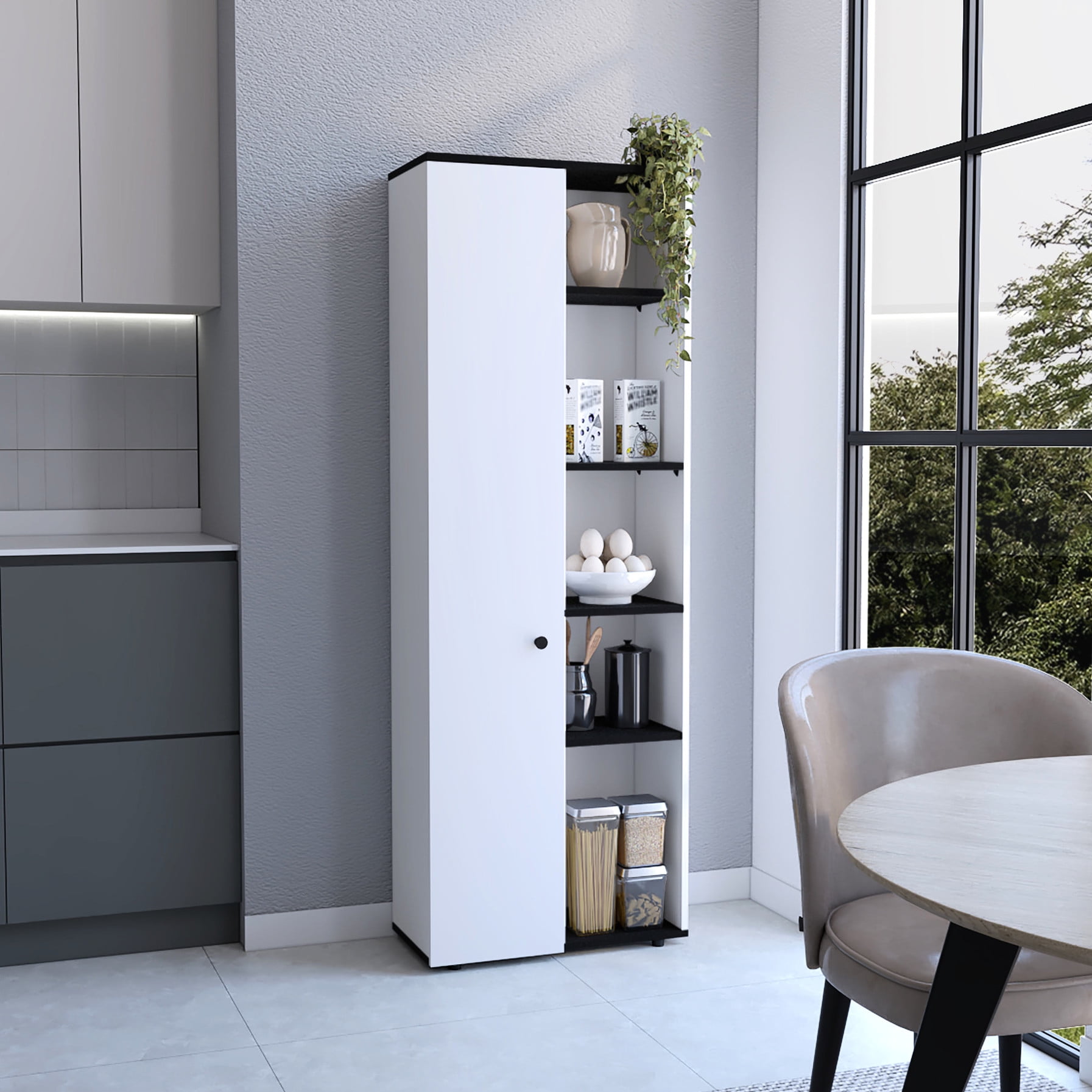 Freestanding Kitchen Pantry + Extra Space”-“Kitchen Storage + Make It ...