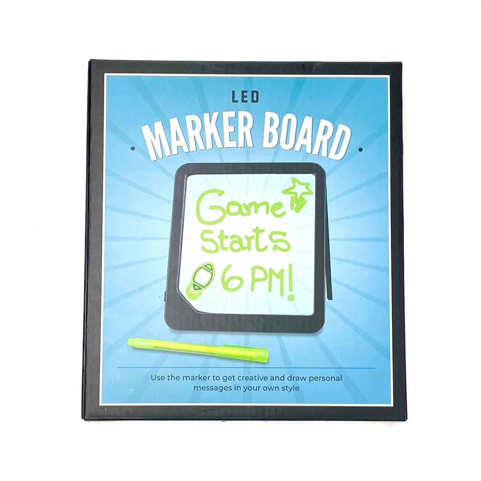 Freestanding Magnetic Whiteboard with 1 Neon Colored Marker - Walmart.com