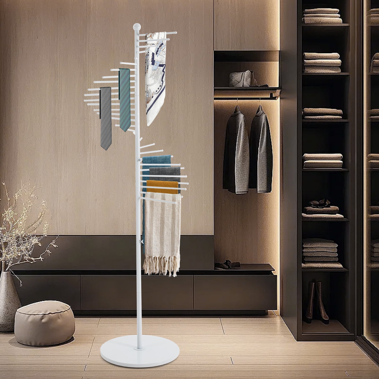 Freestanding Metal Scarf Display Rack Spiral Display Rack 1.7m Hijab ...